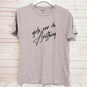 Modcloth | Tops | Modcloth Girls Can Do Anything Graphic Tee | Poshmark